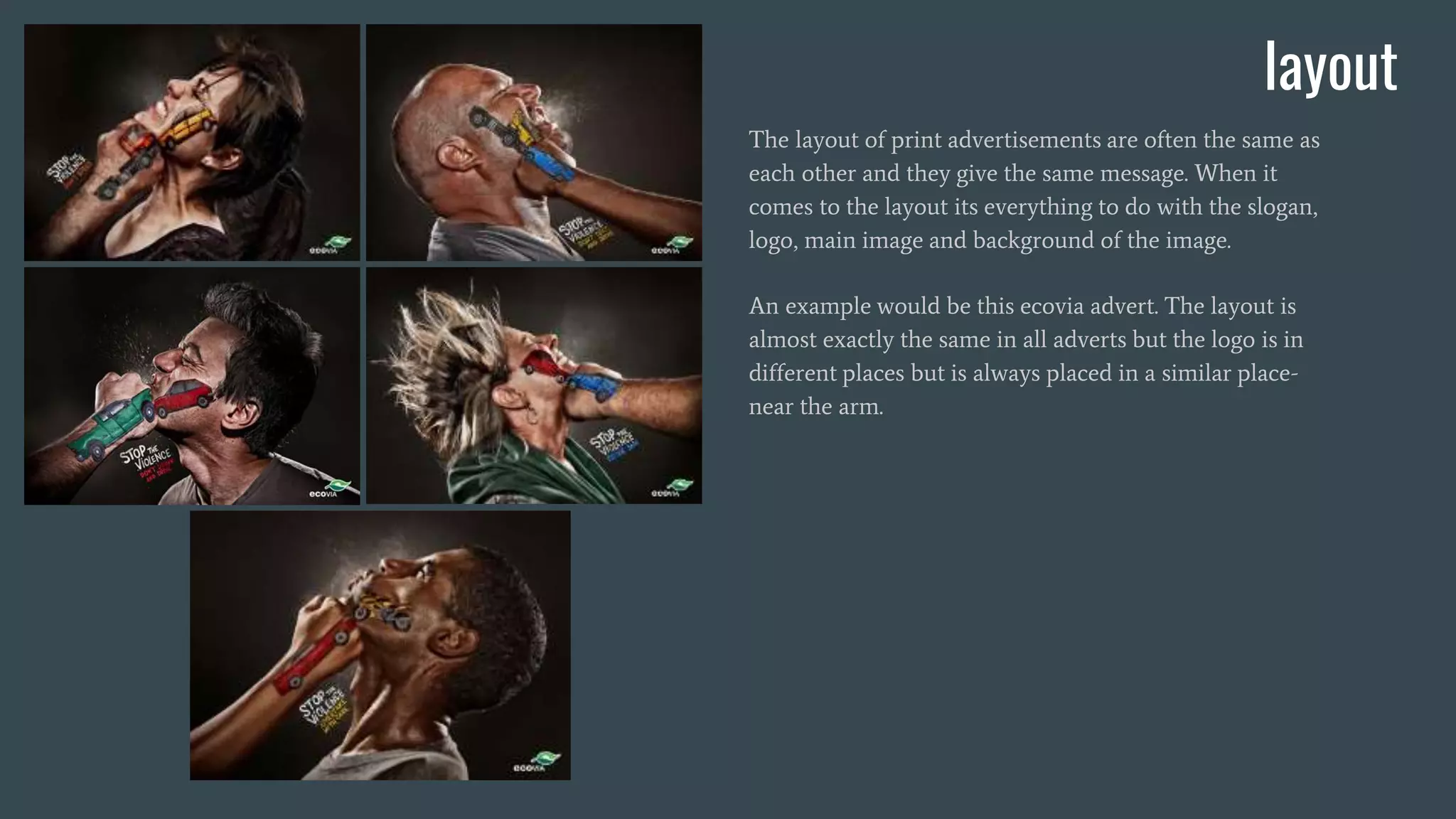 Codes and conventions of print advertising campaigns | PPTX