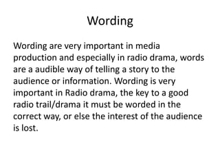 Codes and conventions of radio | PPT