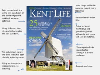 Codes and conventions of regional magazines | PPT