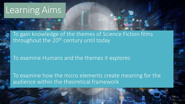 Codes and conventions of sci fi | PPTX