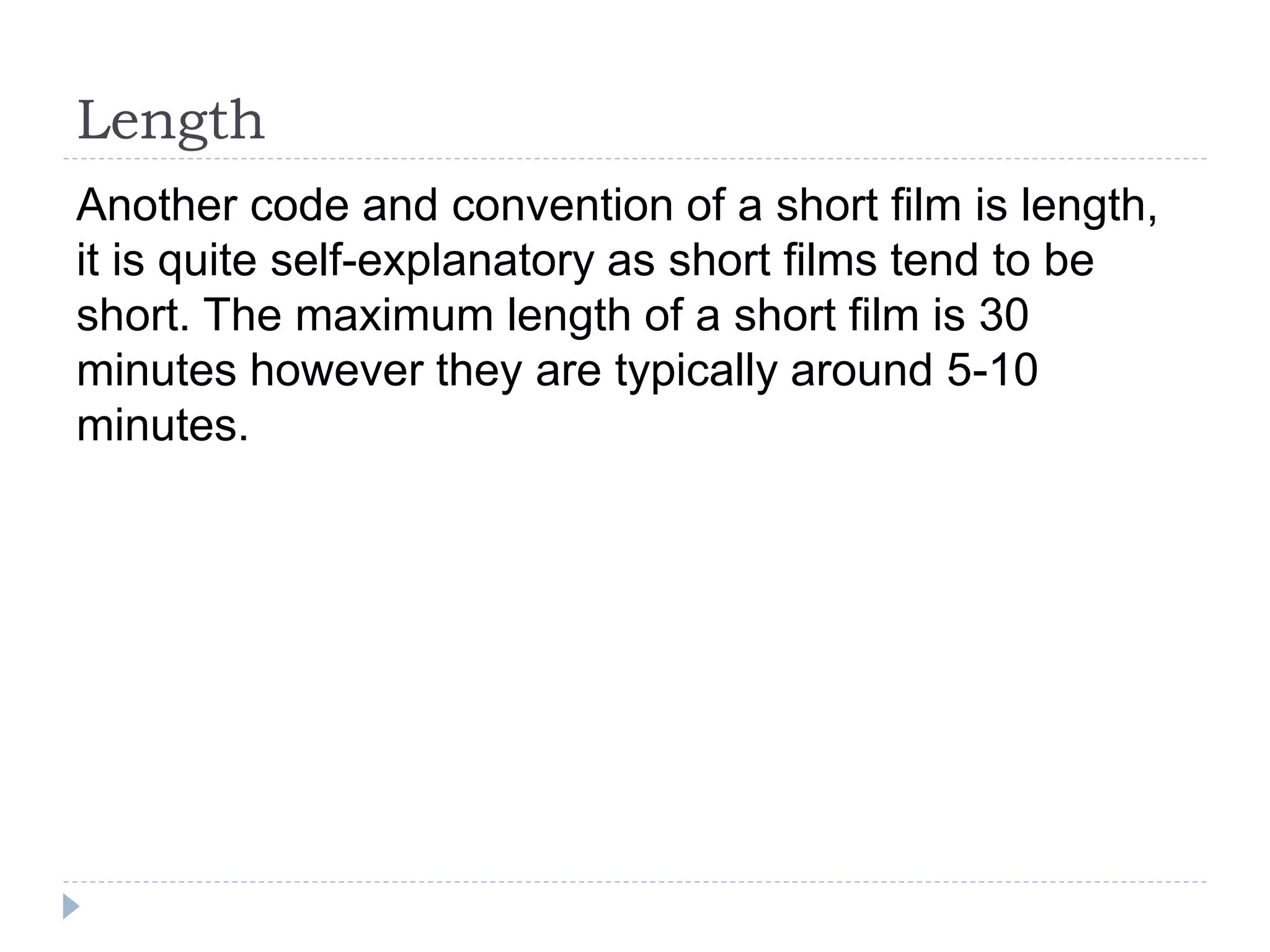 Codes and conventions of short films | PPTX | Video Production ...