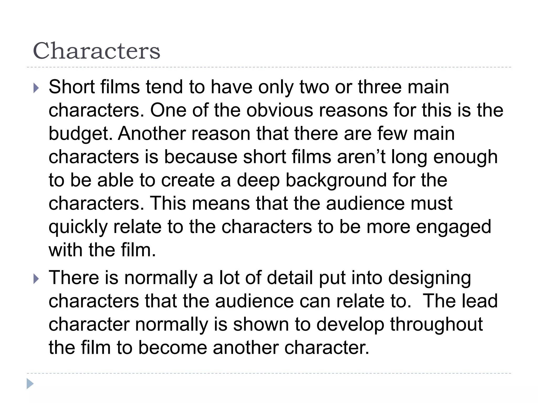 Codes and conventions of short films | PPTX | Video Production ...