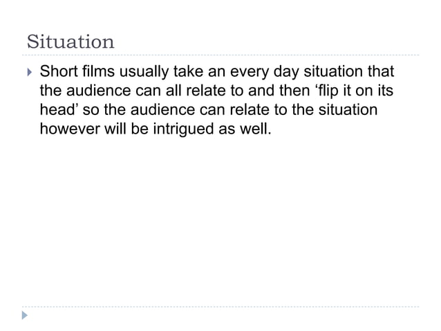 Codes and conventions of short films | PPTX | Video Production ...