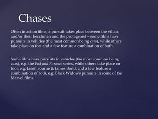 Codes and conventions of the action genre | PPTX