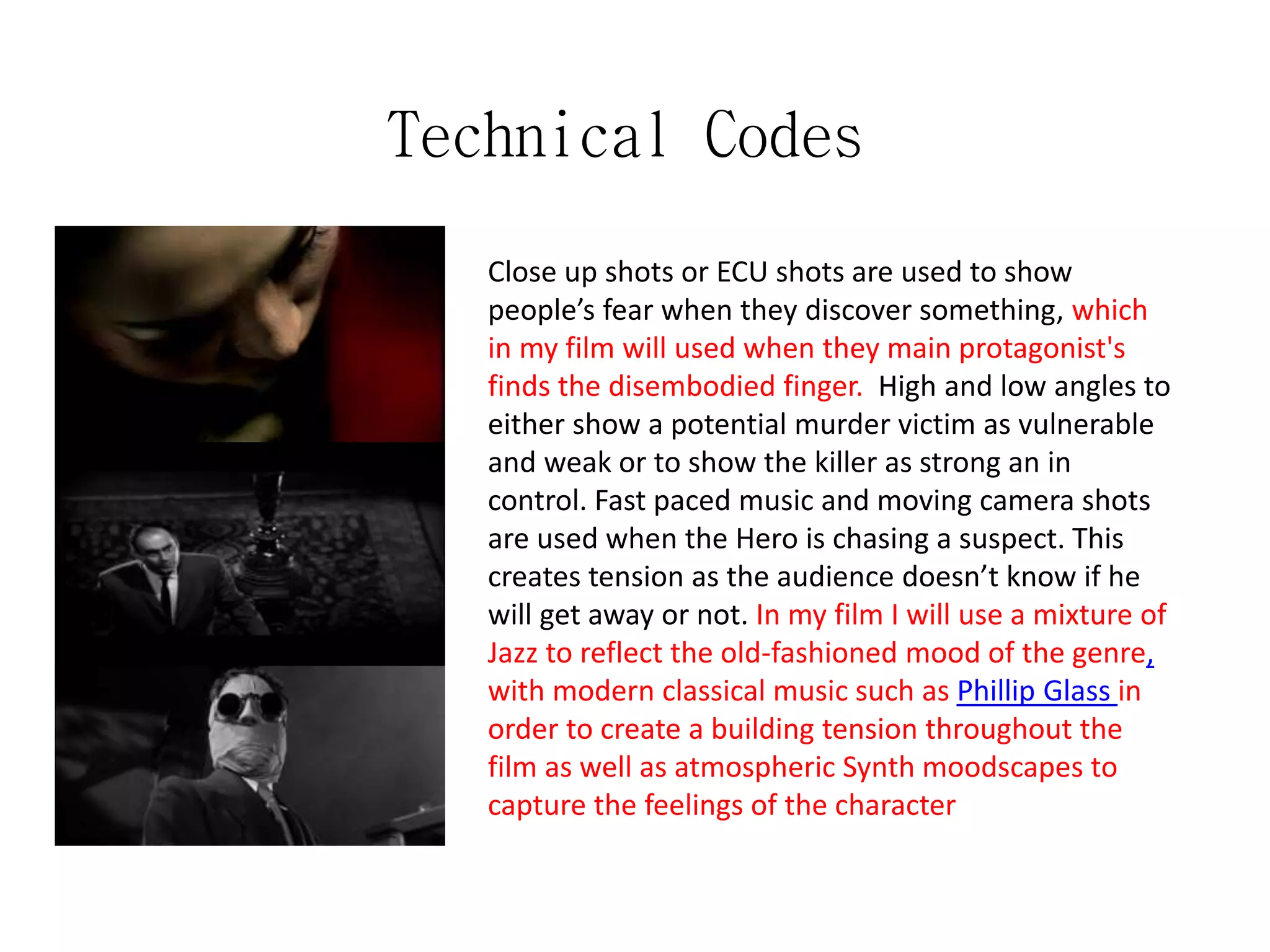 Codes and conventions of the mystery genre | PPTX