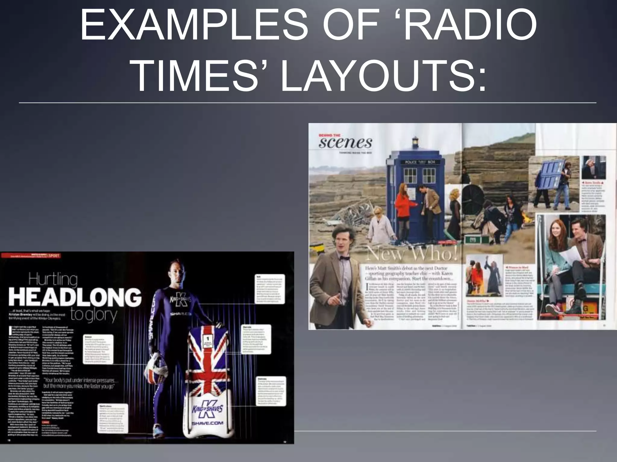 Codes and conventions of tv mag | PPTX