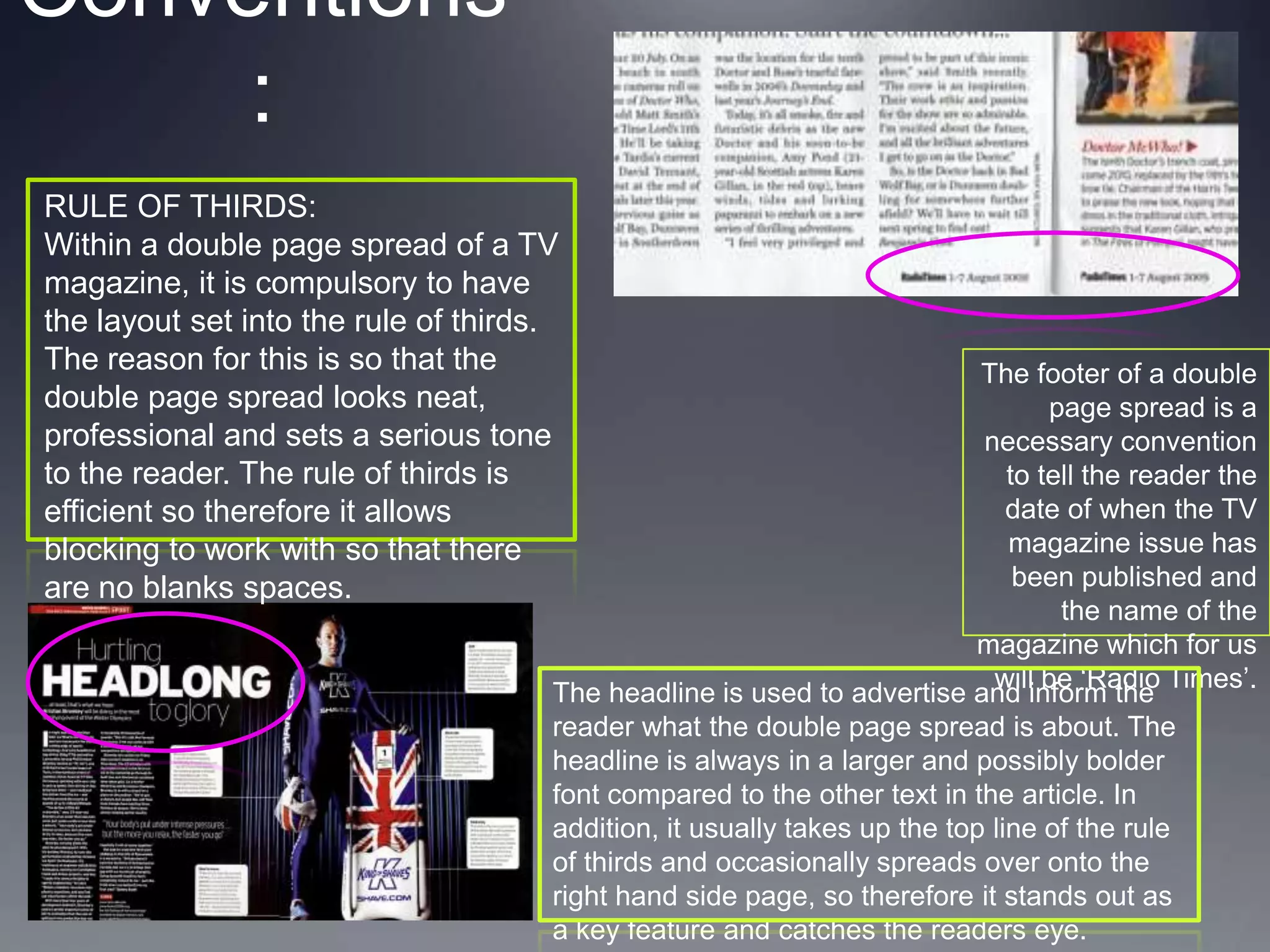 Codes and conventions of tv mag | PPTX