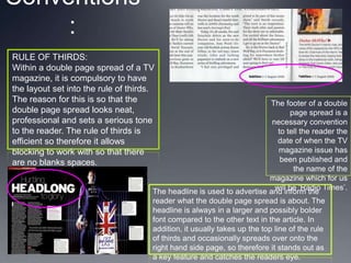Codes and conventions of tv mag | PPTX