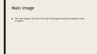 codes and conventions of website for magazine.pptx