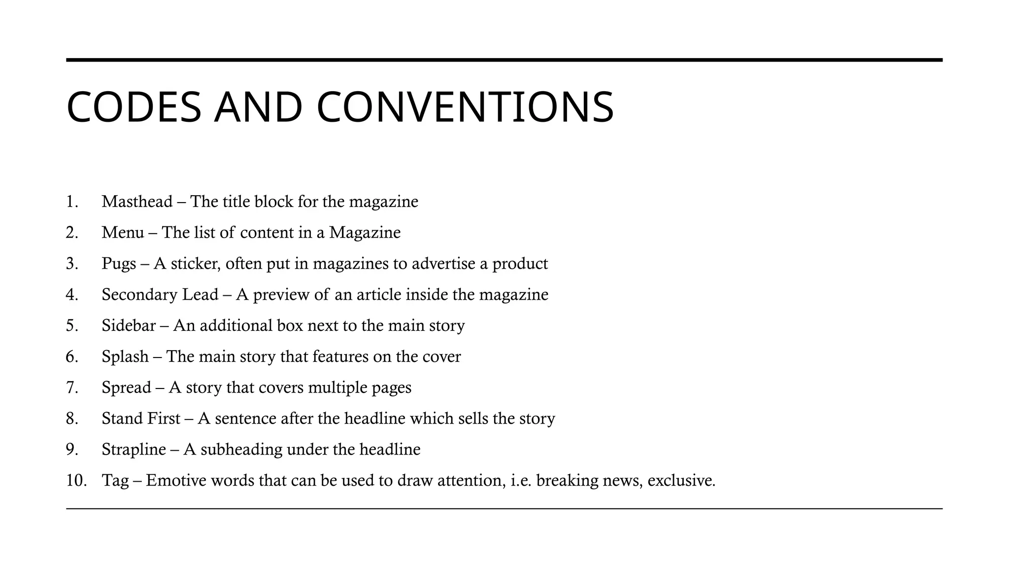 Codes and Conventions of Lifestyle Magazines PP.pptx
