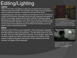Codes and conventions of a horror | PPTX