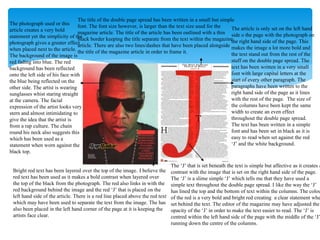 Codes and conventions of a music magazine | PPTX