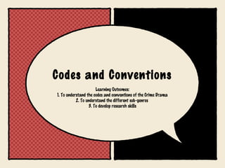 Codes and conventions student | PPT