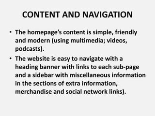 Codes and conventions Website | PPT