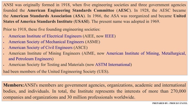 Codes and standard | PPTX