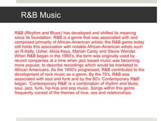 Codes&Conventions of Music Genres | PPT