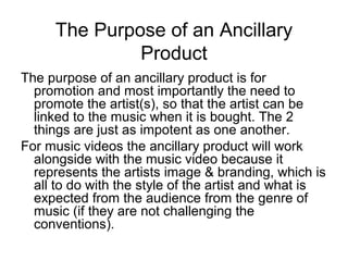 Codes & conventions of ancillary products | PPT