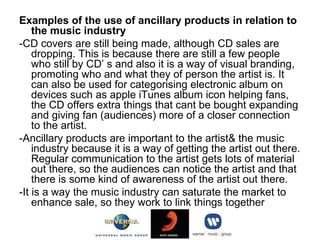 Codes & conventions of ancillary products | PPT