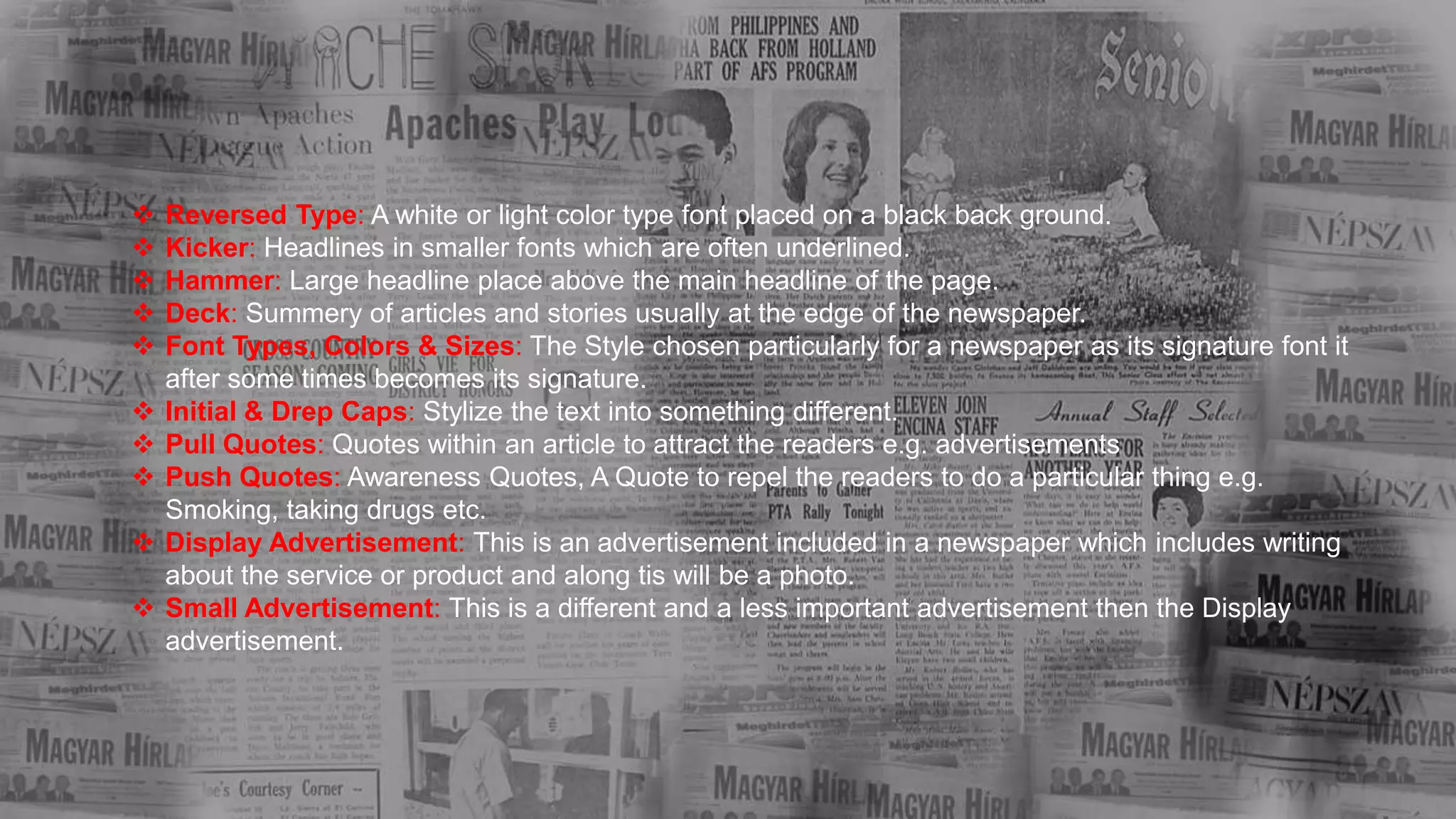 Codes & conventions of a newspaper | PPTX