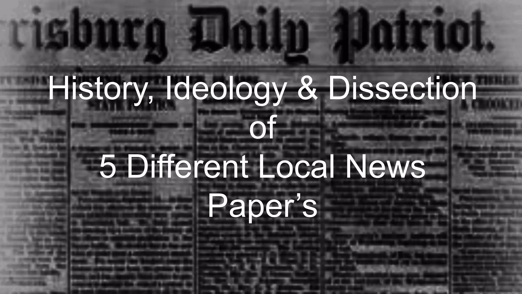 Codes & conventions of a newspaper | PPTX