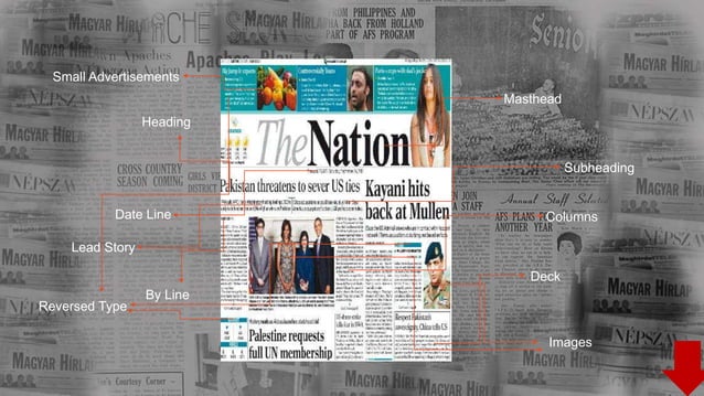 Codes & conventions of a newspaper | PPT