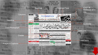 Codes & conventions of a newspaper | PPTX