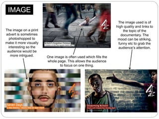 Codes & conventions of print adverts | PPTX