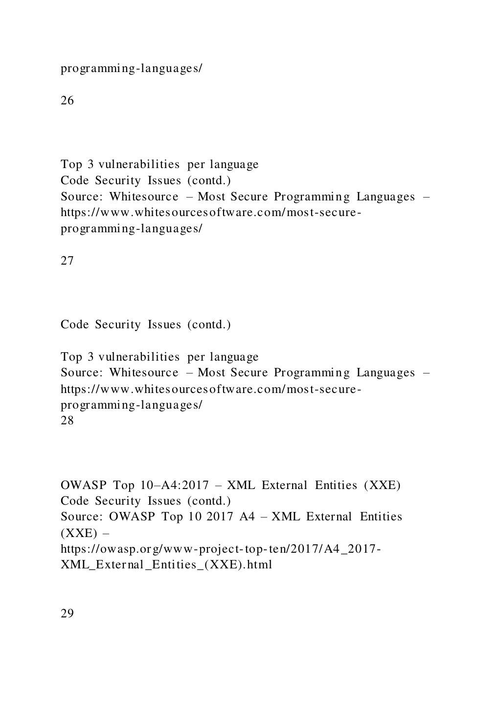 Code Security – Issues and Best Practices1Outline | PDF