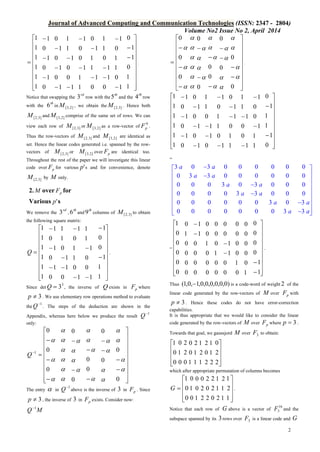 Codes from the cyclic group of order three | PDF