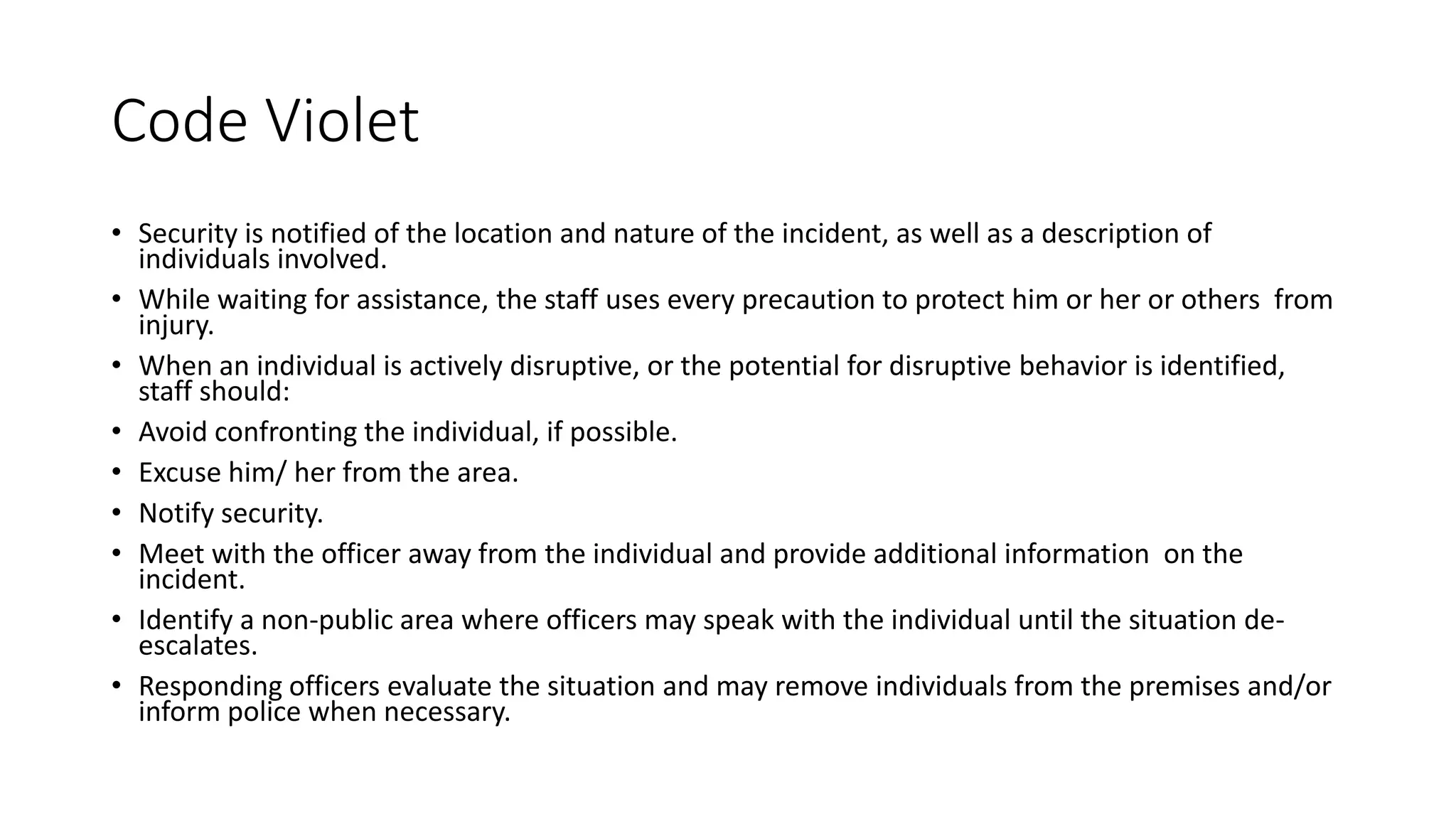 Codes in Hospital.pptx