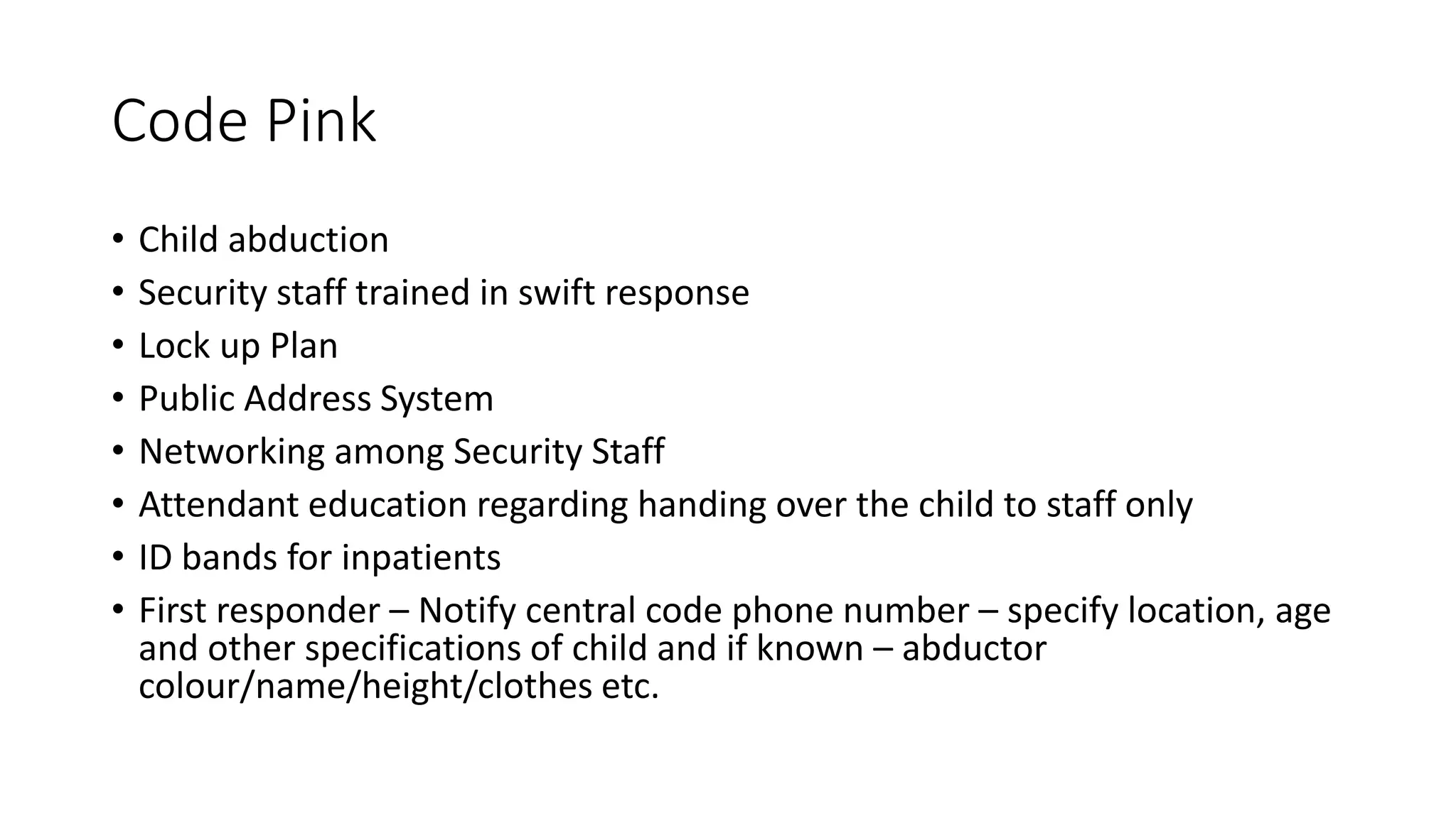 Codes in Hospital.pptx