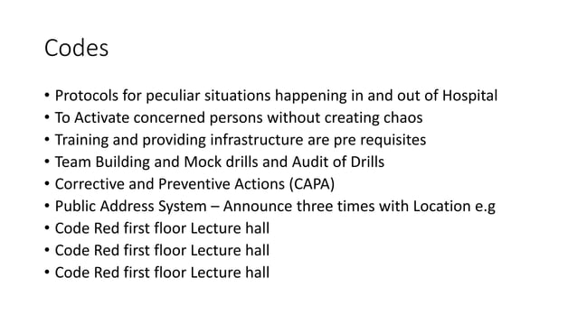 Codes in Hospital.pptx