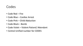 Codes in Hospital.pptx