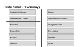 Code smell overview | PPT