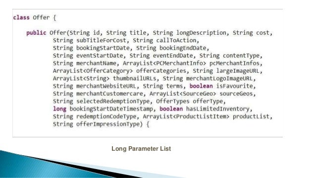 Code Smell And Refactoring
