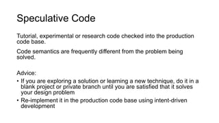 Code smells and Other Malodorous Software Odors | PPT