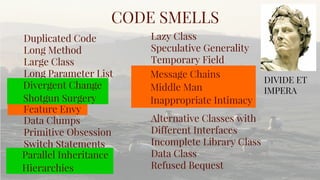 Code Smells: Farejando o código | PPT