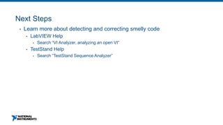 Code Smells Part 1: Basic Smells | PPTX