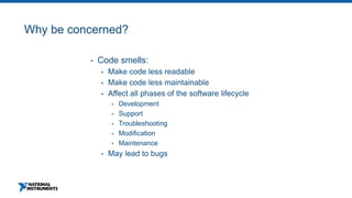 Code Smells Part 1: Basic Smells | PPTX