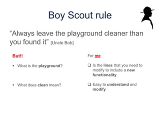 Code smells and refactoring | PPTX | Technology & Computing