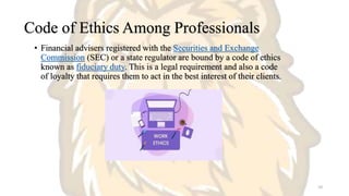 Codes of ethics | PPTX