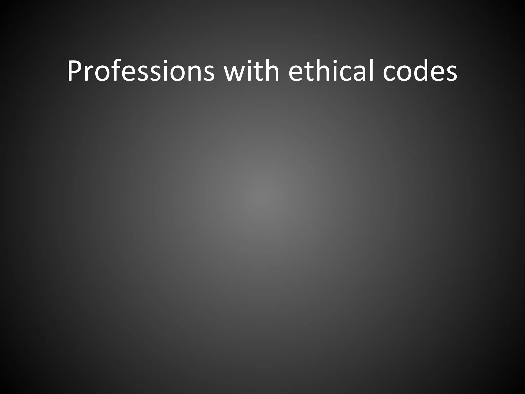 Journalistic Codes of Ethics | PPT