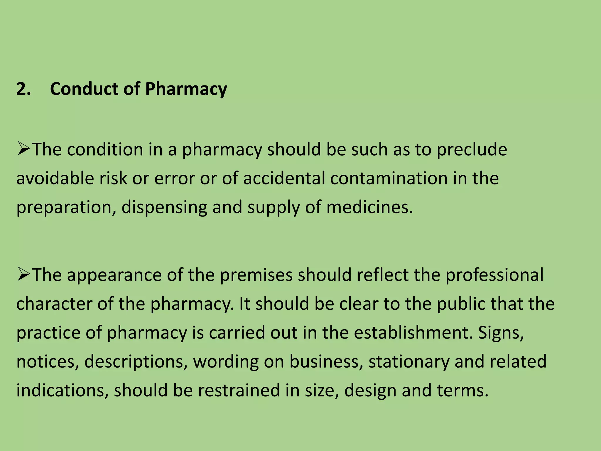 Codes of ethics for pharmacist | PPT