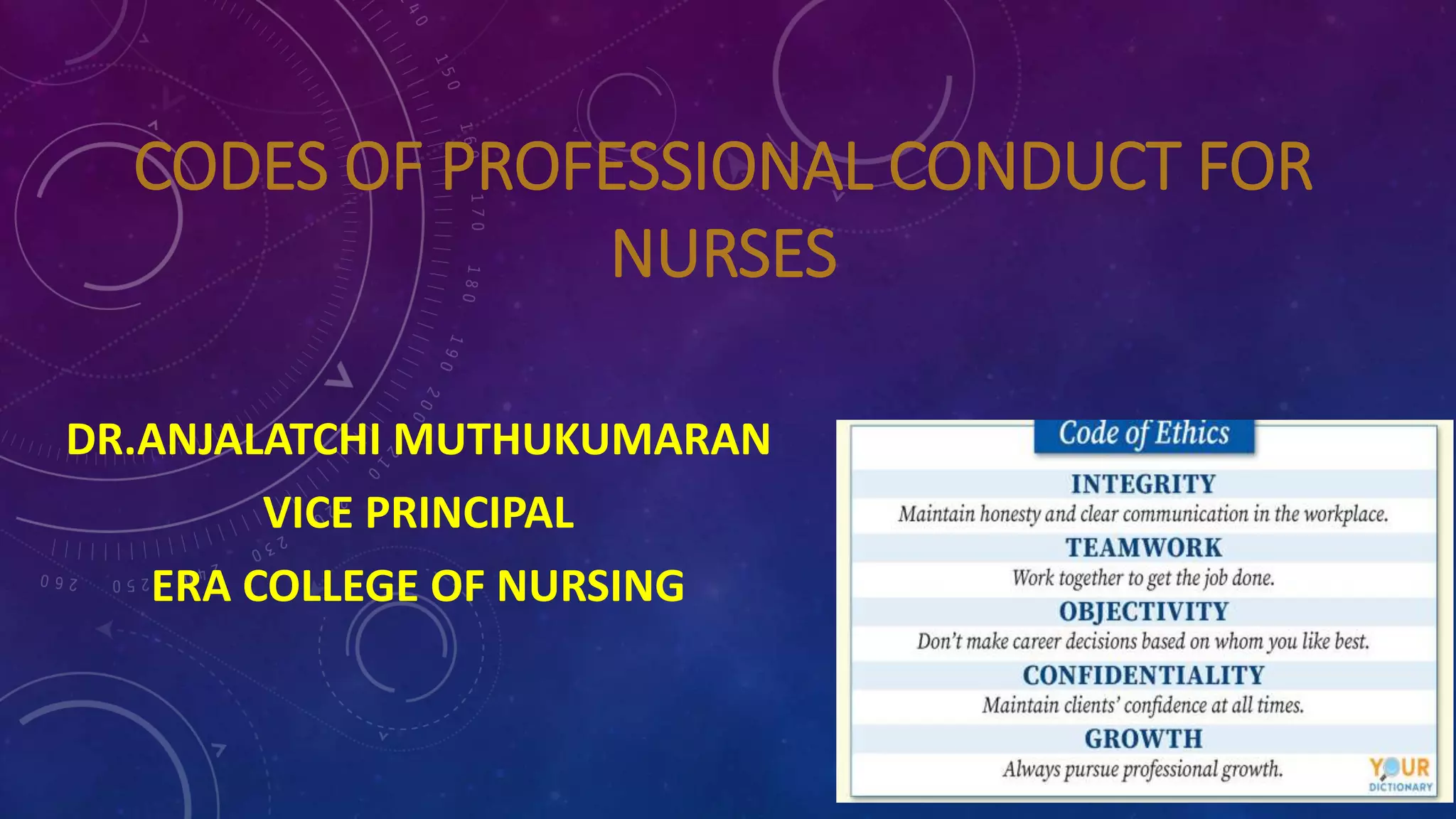 CODES OF PROFESSIONAL CONDUCT FOR NURSES.pptx