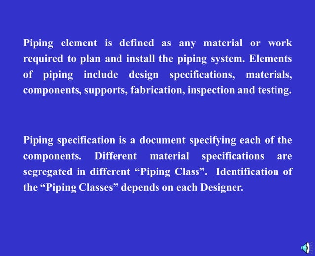 Piping Engineering Codes & Standards | PPT