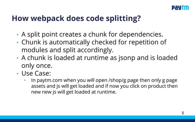 Code Splitting With Server Side React Ppt