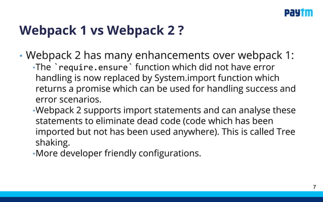 Code splitting with server side react | PPT