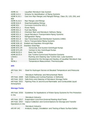 Codes & standards | DOCX