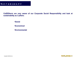 Codestorm presentation | PPT