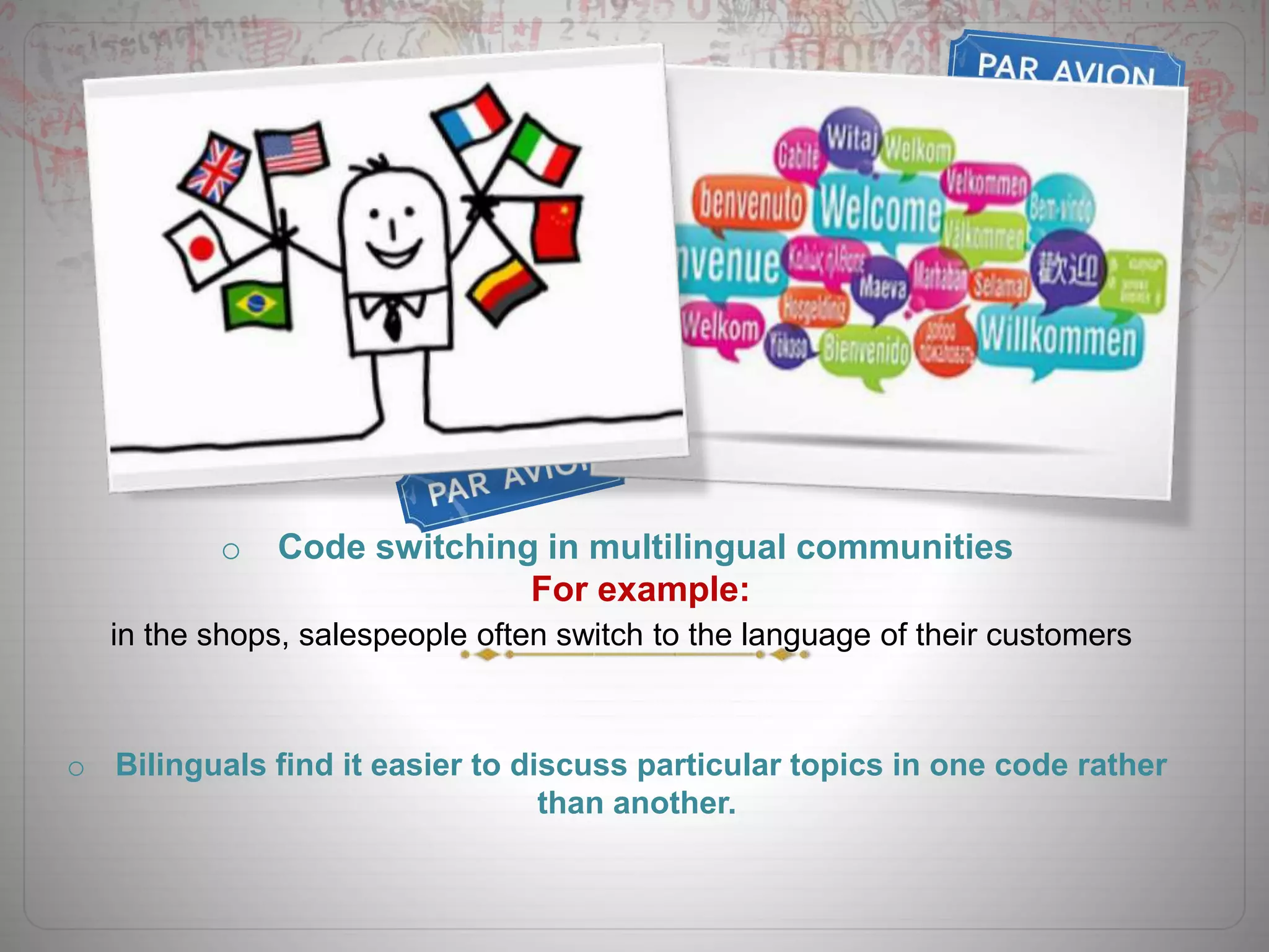 Code Switching | PPTX